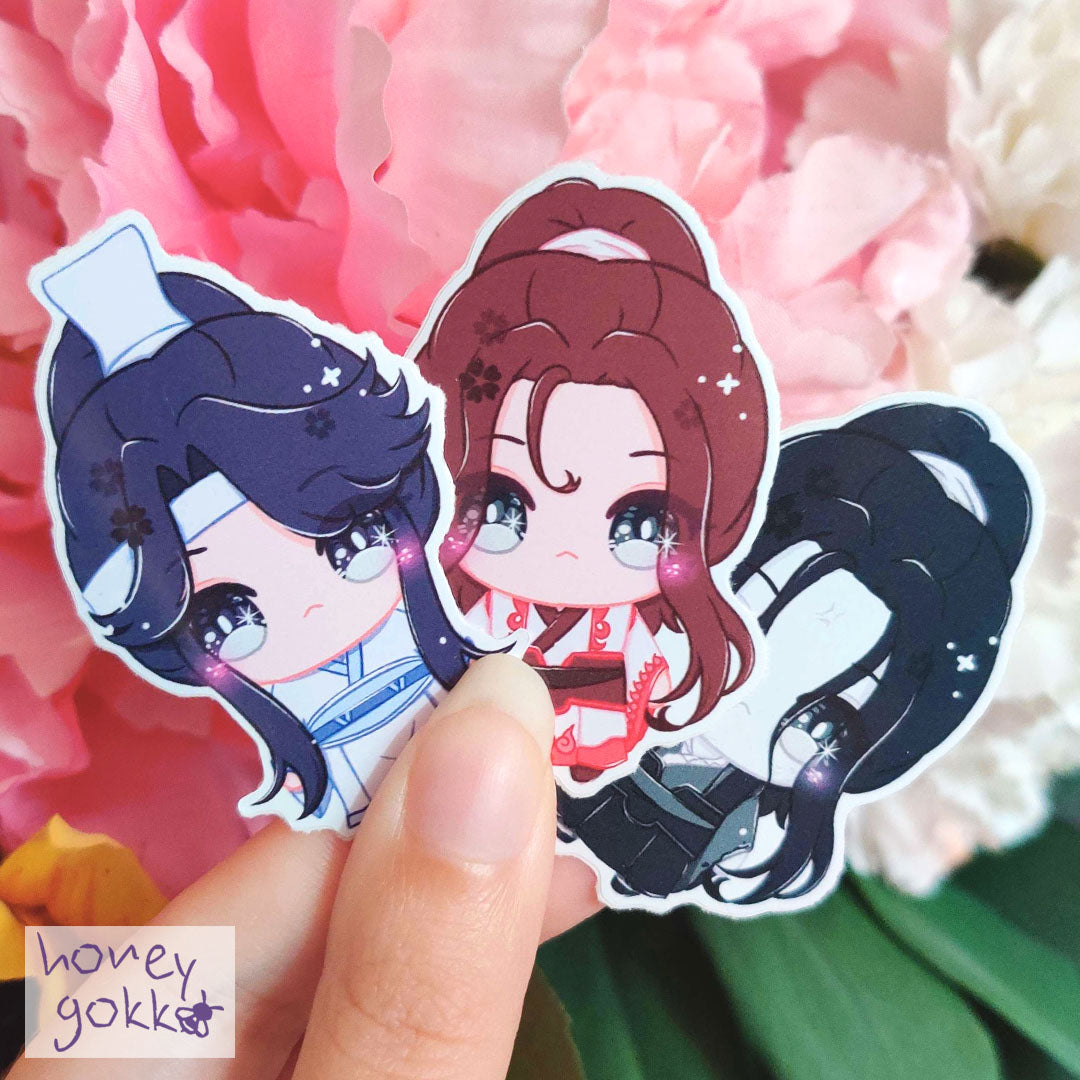 Sticker- Chibis – Honey Gokko